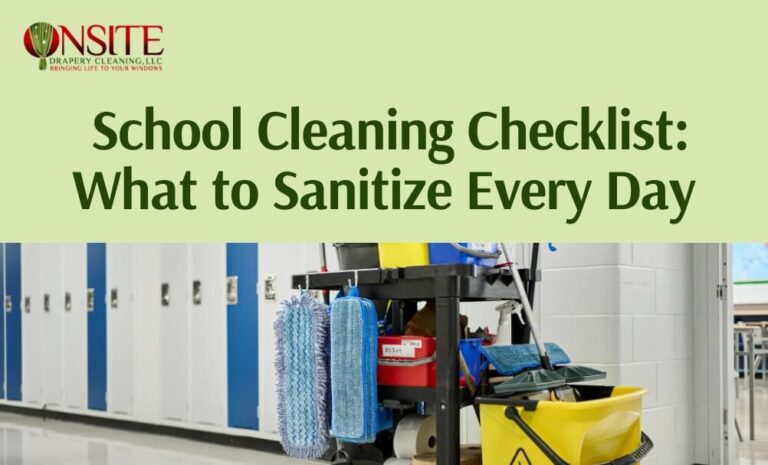 School Cleaning Checklist: Daily Sanitization Guide